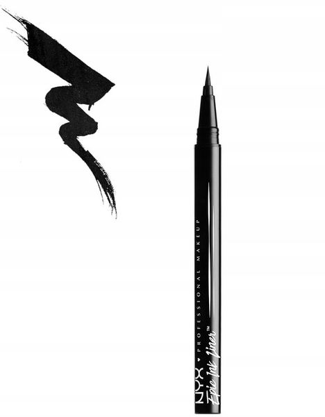 Kup NYX Epic Ink Liner 01 Black eyeliner w pisaku czarny na arena.pl i ...
