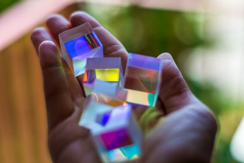 PRYZMAT RGB X CUBE 22mm.FIZYKA, LASER 🛒 Arena.pl