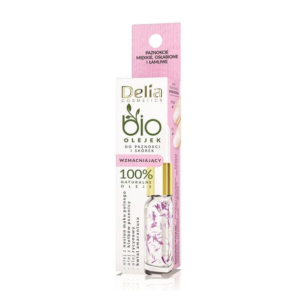 Delia Cosmetics Bio Olejek do paznokci i skórek - wzmacniający 10ml ...