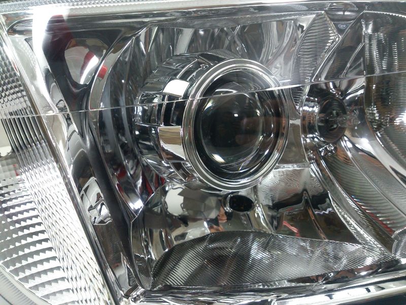 LAMPY MERCEDES SPRINTER W903 W905 BI XENON SOCZEWKOWE barwa-xenon ...