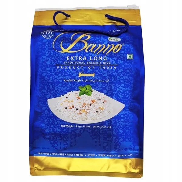 Kup Ryż basmati Extra Long Traditional Basmati Rice Banno 5 kg na arena ...
