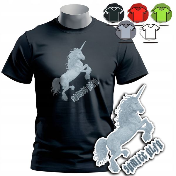 KOSZULKA T-SHIRT MĘSKI WZORY DO WYBORU - SAMIEC ALFA SIGMA RIZZ KOŃ - S ...