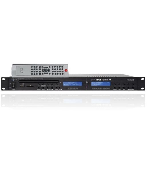 Apart Audio PCR3000RMKIII - odtwarzacz CD/DVD/MP3/SD/USB/BT/FM Kolor ...