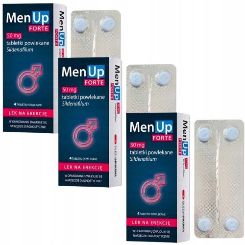 Kup Zestaw Menup Forte tabl.powl. 50 mg 3 op. x 4 tabletki na arena.pl ...