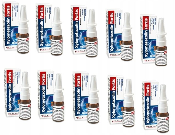 Kup Xylometazolin Fortis 1 mg/ml aerozol 10 ml + Bromelan kapsułki na ...