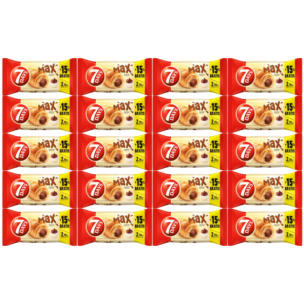 Kup 7 Days Max Croissant z nadzieniem kakaowym 110 g x 20 sztuk na ...