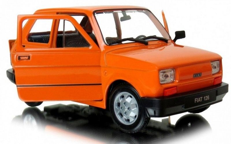 WELLY MALUCH FIAT 126P 1:21 SAMOCHÓD KOLEKCJONERSKI - Arena.pl