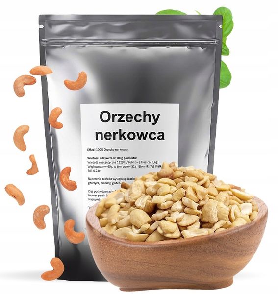 ORZECHY NERKOWCA kawałki NERKOWCE 1kg - Arena.pl