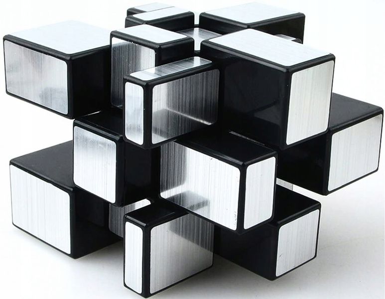 ORYGINALNA KOSTKA RUBIKA MoYu Mirror Silver 3x3x3 - Arena.pl