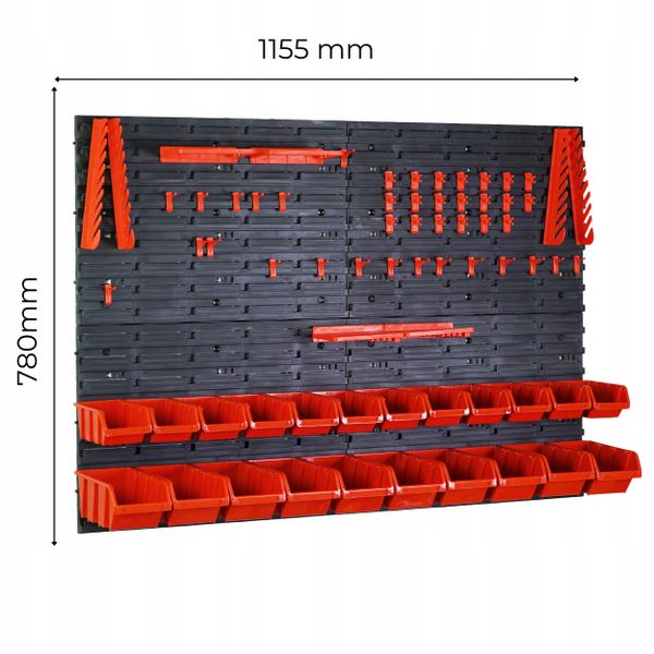 Tablica ścianka narzędziowa organizer warsztatowy - Arena.pl