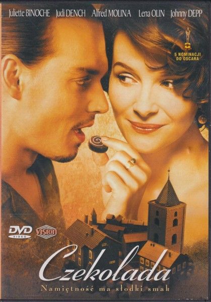 Czekolada DVD Juliette Binoche, Johnny Depp Lasse Hallström - Arena.pl