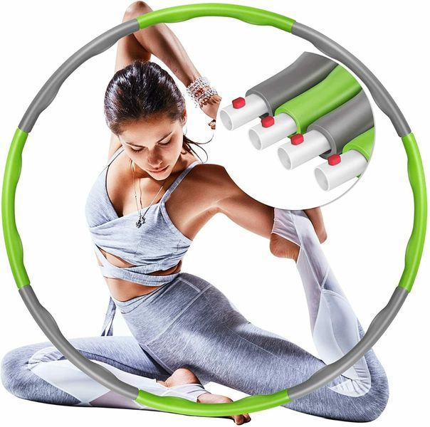 Profesjonalne HULA HOOP Z MASAŻEREM ciężkie duże - Arena.pl
