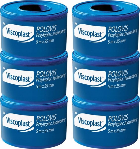 Kup VISCOPLAST Plaster rolce POLOVIS PLUS 5m x 25mm x6 na arena.pl i ...