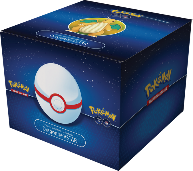 Pokémon TCG: Pokemon Go - Premier Deck Holder Collection - Dragonite ...