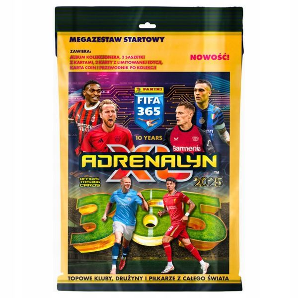 Album FIFA 365 2025 Panini Mega Zestaw Startowy Karty Piłkarskie ...