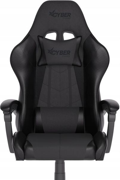 FOTEL GAMINGOWY CYBER CHAIRS SELECT BLACK - CZARNY - BIUROWY - Arena.pl