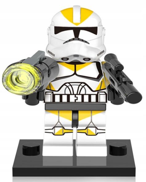 KLON YELLOW UTAPAU CLONE TROOPER + KARTA LEGO - Arena.pl