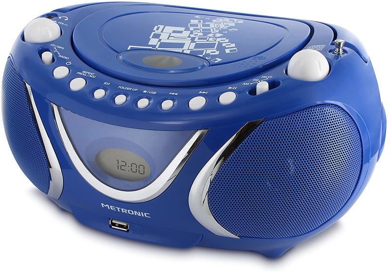 Kup Radio Boombox Metronic Square 477132 CD MP3 FM 6W na arena.pl i ...