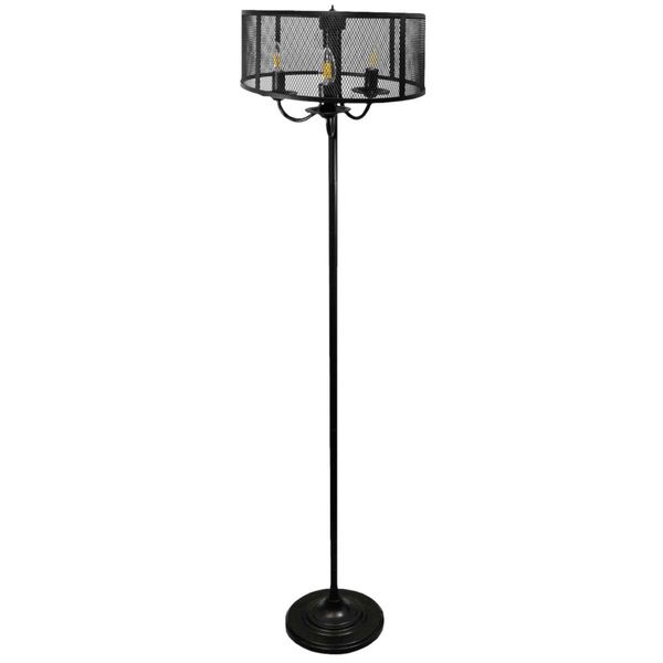 Stojąca LAMPA podłogowa SOHO 310880 Polux okrągła OPRAWA salonowa ...