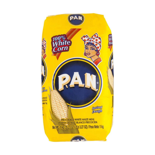 Mąka kukurydziana biała White Corn Meal Harina PAN 1kg - Arena.pl