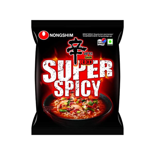 Red Shin Ramyun | Koreańska Ekstremalnie Ostra Zupa Instant "Shin ...