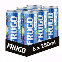 FRUGO ULTRA BLACK Gazowany puszka 250 ml x 6 sztuk - Arena.pl