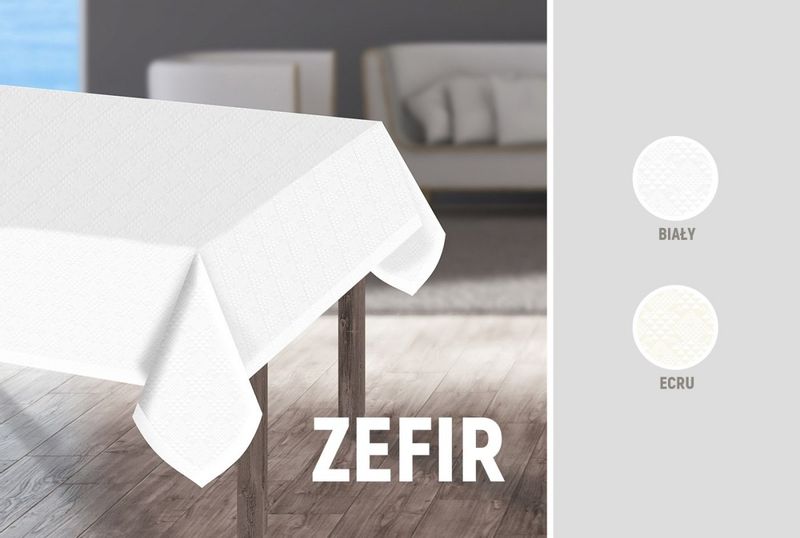 Obrus ZEFIR 80x80 Krem - Arena.pl