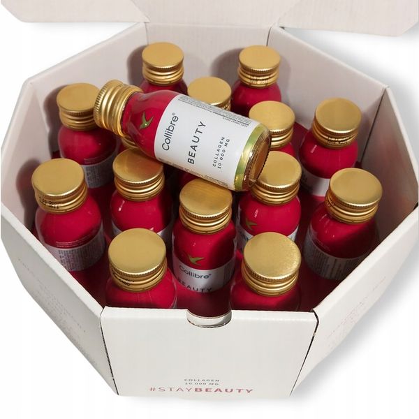 Kolagen naturalny 10000mg na stawy Collibre Beauty do picia 30szt po 60ml - Arena.pl