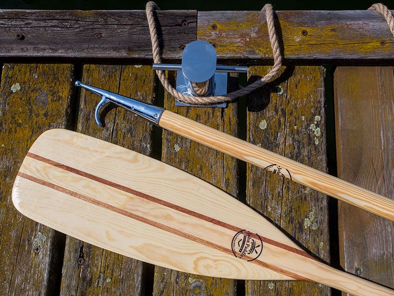Bosak Żeglarski John Paddle Drewniany 240 cm - Arena.pl
