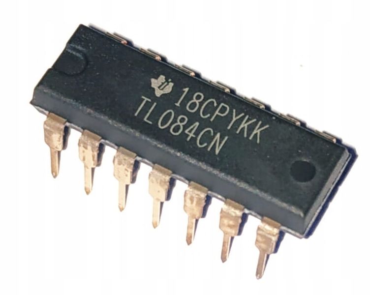 Wzmacniacz Operacyjny TL084 CN DIP-14 Oryginał TI - Arena.pl