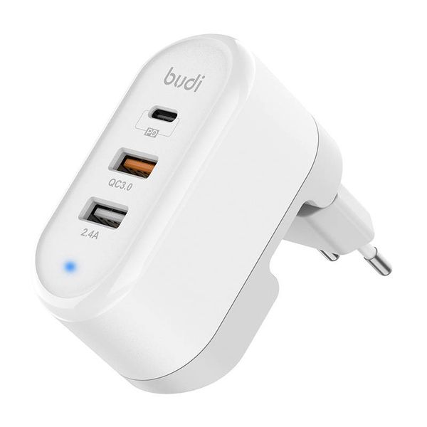 Ładowarka Budi 315TE, USB-C+USB, 100V~240V - Arena.pl