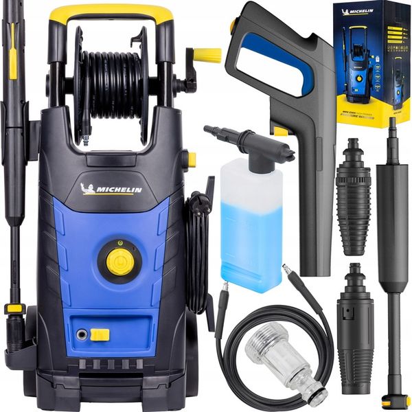 Myjka ciśnieniowa 250ewBAR MICHELIN 2200W MOCNA aluminiowa pompa - Arena.pl