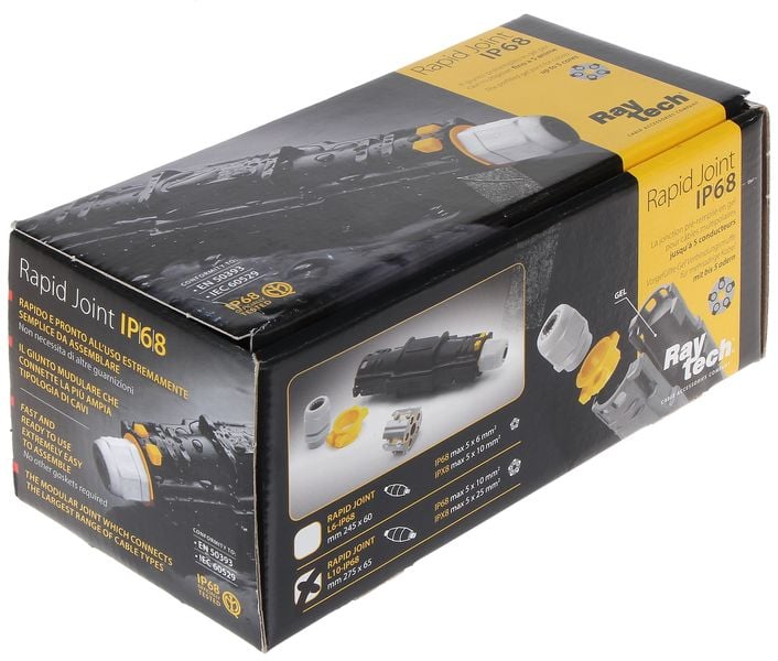 MUFA PRZELOTOWA GELBOX RAPID-JOINT-L10-IP68 IP68 RAYTECH - archiwum ...