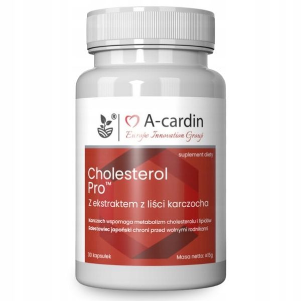 Kup A-CARDIN - SUPLEMENT DIETY CHOLESTEROL KREW KAPSUŁKI na arena.pl i ...