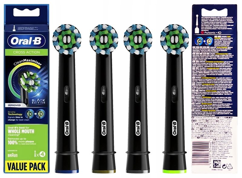 KOŃCÓWKI ORAL-B EB50 4 SZT CROSS ACTION ORYGINALNE - Arena.pl