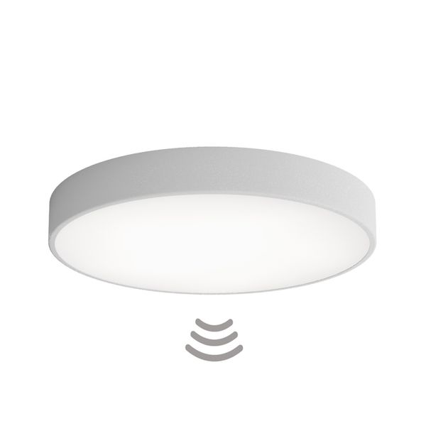 Kup lampa sufitowa plafon cleo 600 60 cm szary z czujnikiem ruchu na ...