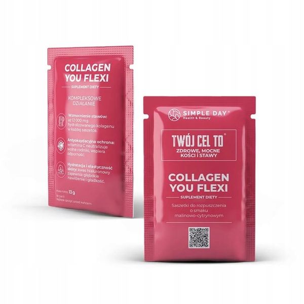 Kup KOLAGEN COLLAGEN YOU FLEXI 12 000mg DO PICIA 30szt Na STAWY ...