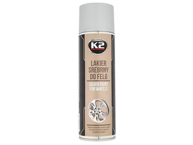 Srebrny lakier do felg, 500 ml - Arena.pl