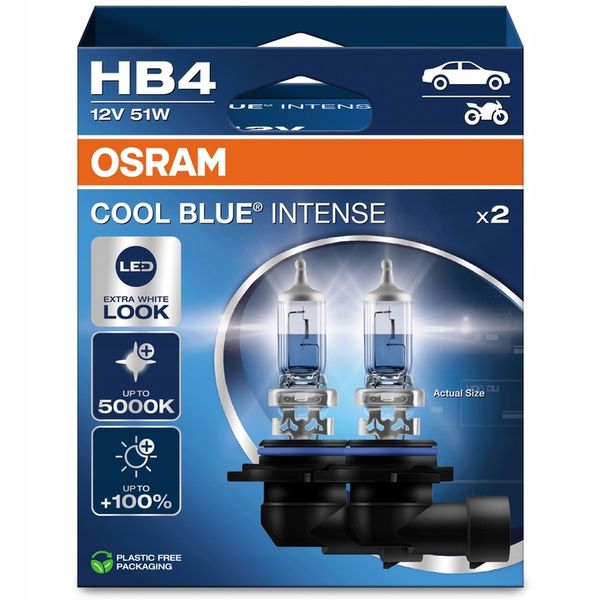 Osram Cool Blue Intense NextGen HB4 Nowa Generacja - Arena.pl