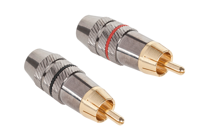 WTY0065 Wtyk RCA metalowy HD-291 - Arena.pl