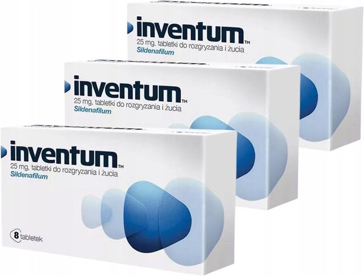 Inventum Sildenafil Erekcja Potencja 25 mg 3x8 tab - Arena.pl