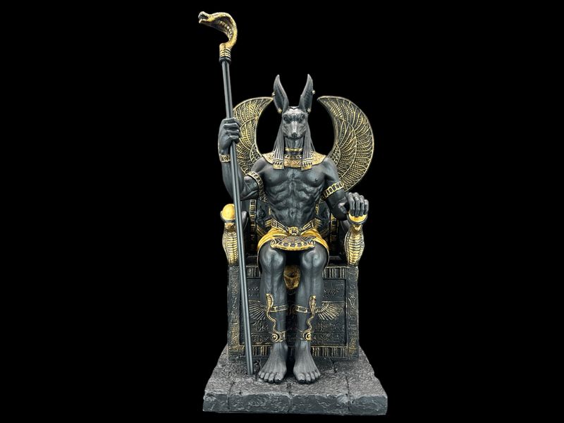 EGIPSKI BÓG ANUBIS NA TRONIE VERONESE (WU76733AB) - Arena.pl