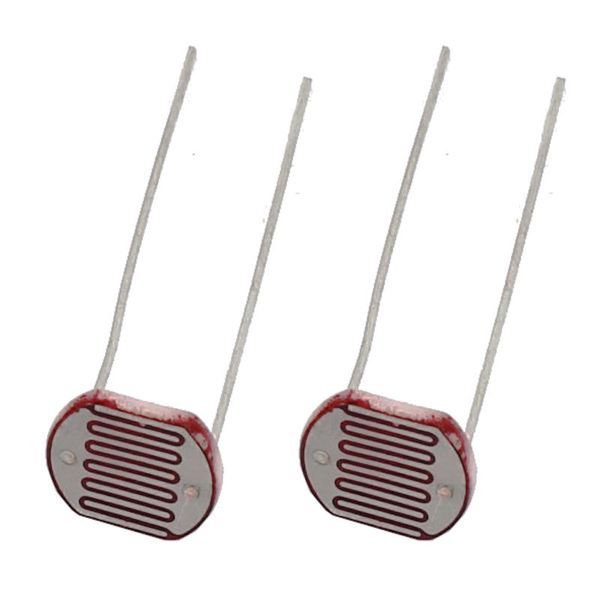Kup 2x 5539 GL5539 fotorezystor czujnik światła 5mm 30-90 kOhm 150V na ...
