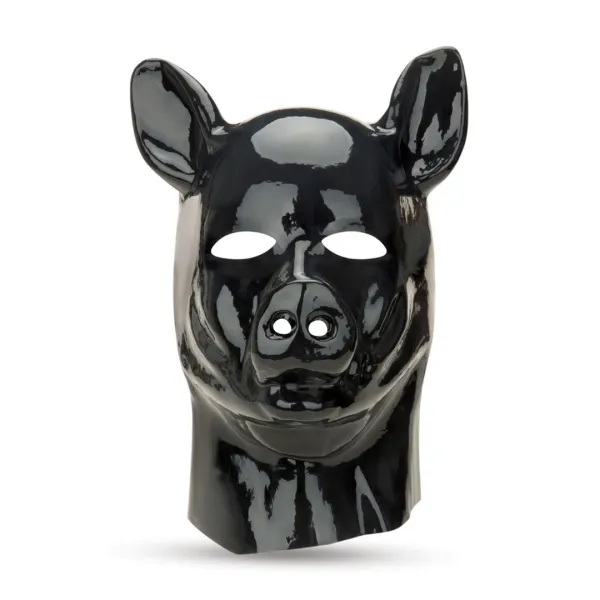 Kup prowler red pig hood - kaptur lateksowy z maską i otworami na oczy ...