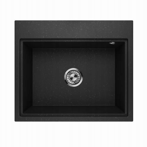 ZLEWOZMYWAK GRANITOWY LAVELLO COMFORT 0.0L CZARNY METALIK - Arena.pl