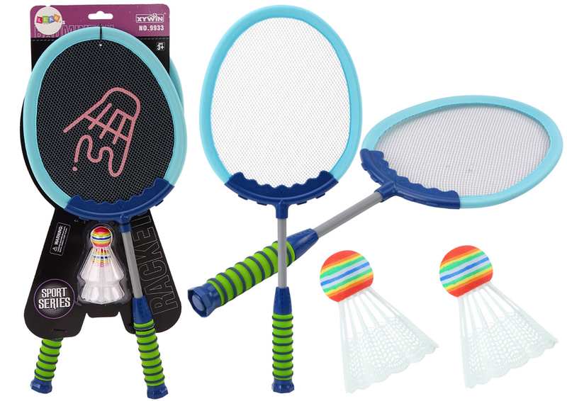 Kup Zestaw 2 Rakietek Do Gry W Badmintona Paletki Lotki Badminton ...