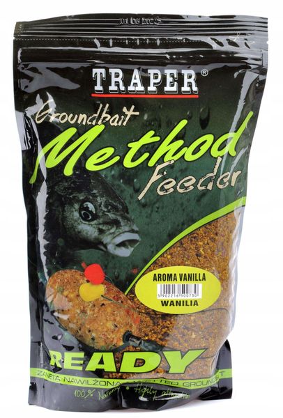 Zanęta Traper Method Feeder Ready 750g Wanilia - Arena.pl