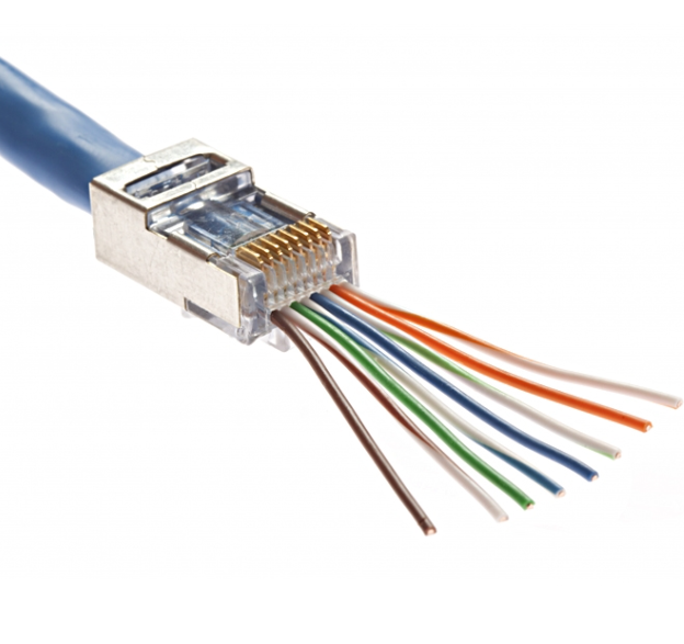 Wtyk RJ45 FTP kat. 6 Przelotowy 100 szt. - Arena.pl