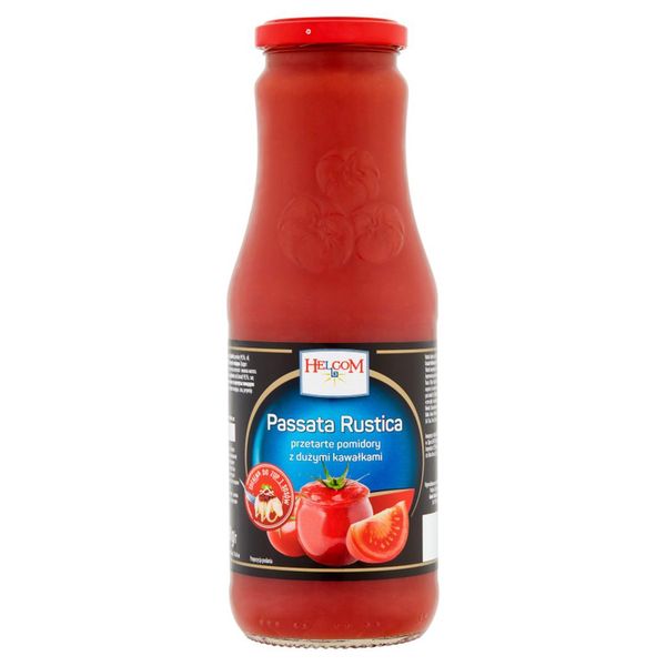 Helcom Passata Rustica Przetarte pomidory z dużymi kawałkami 690 g ...