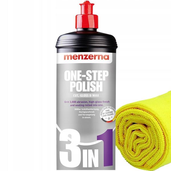 Menzerna 3w1 One Step Polish pasta polerska AIO 1000ml litr do ...